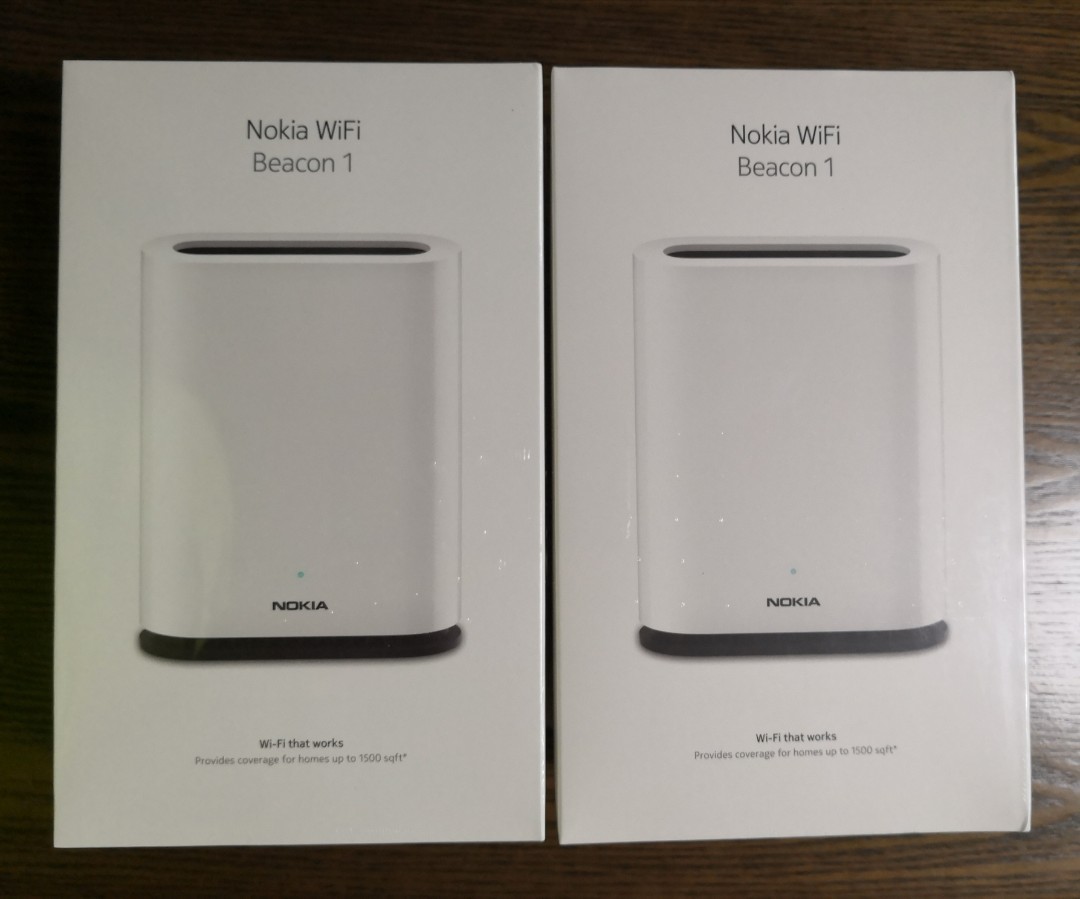 Nokia Beacon 1 routers ($30 for 2 pieces), Computers & Tech, Parts ...