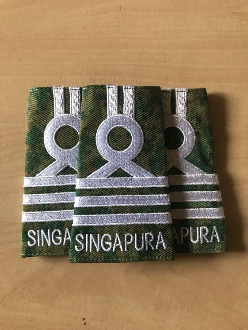 OCS Pro-term cadet ranks, Hobbies & Toys, Stationery & Craft, Art ...