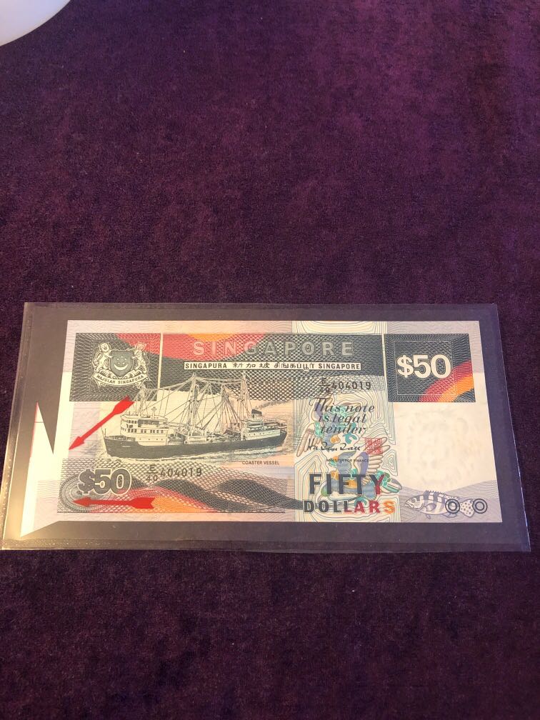 Old $50 error, Hobbies & Toys, Memorabilia & Collectibles, Currency on ...