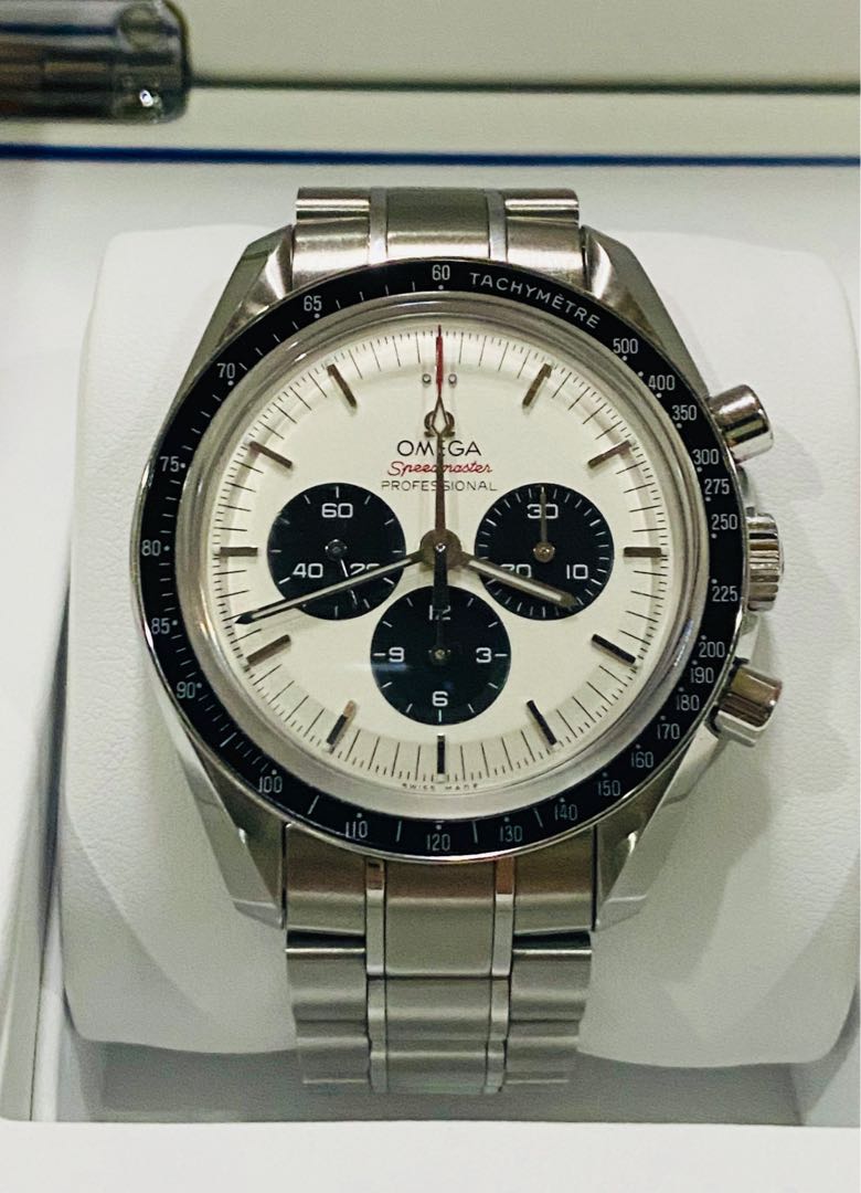 Omega Speedmaster Panda Tokyo 2020, Luxury, Watches on Carousell