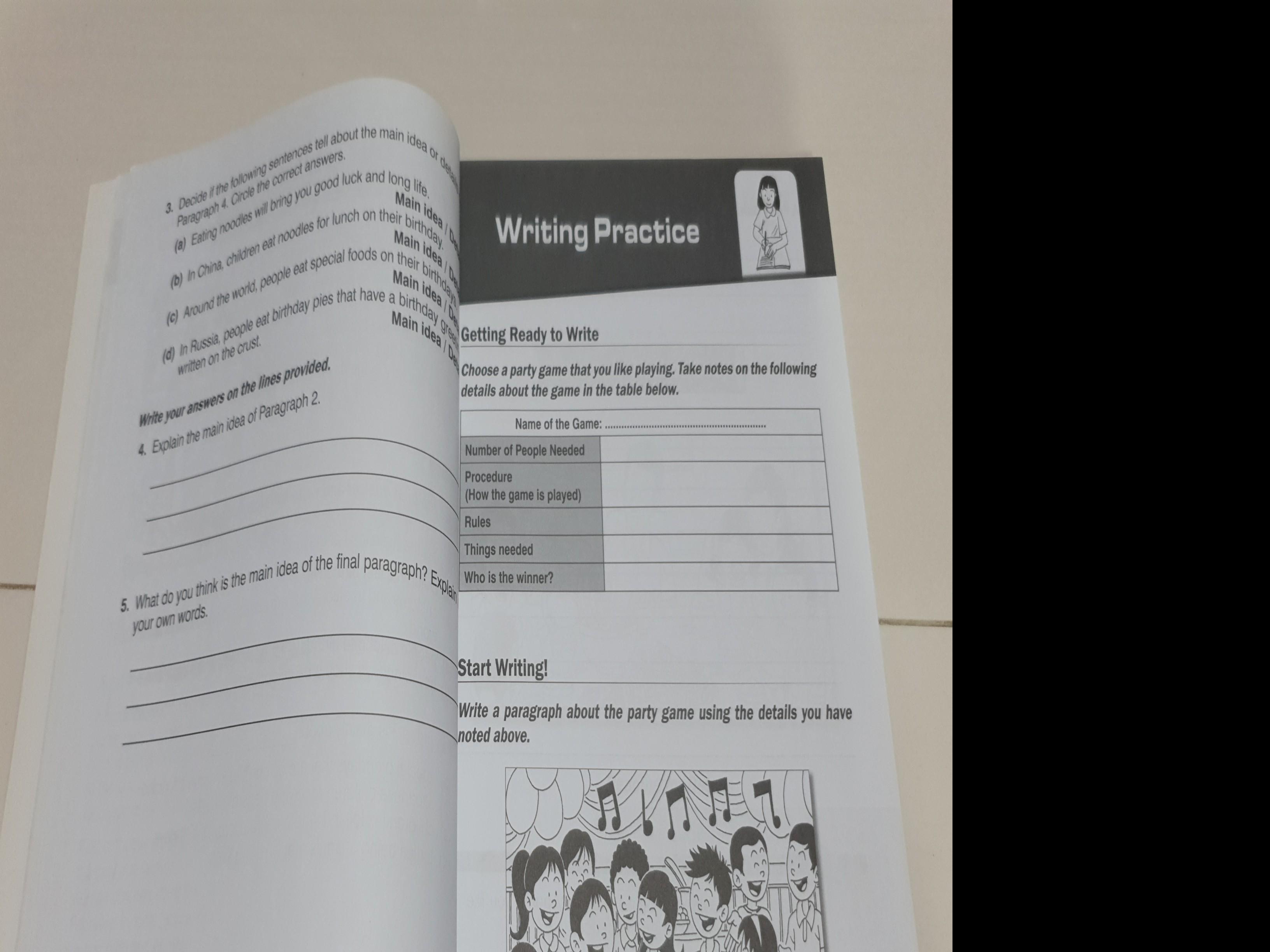 P2 - Comprehension for Reading Strategies, Hobbies & Toys, Books ...