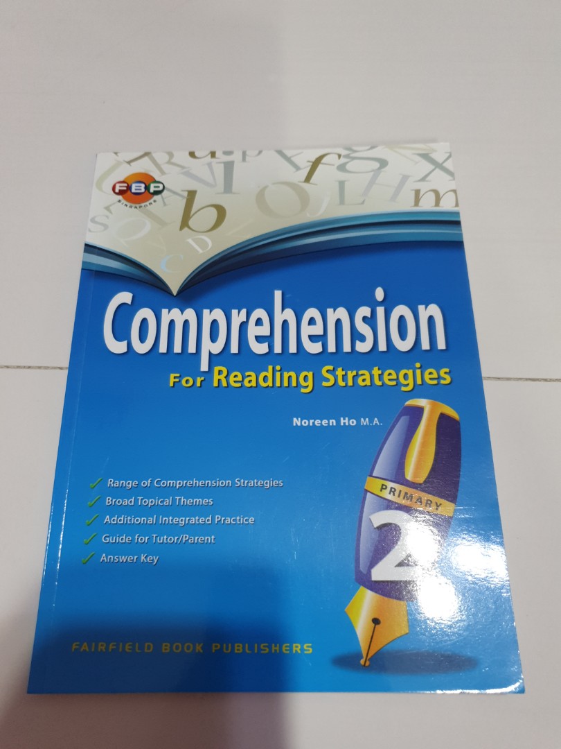 P2 - Comprehension for Reading Strategies, Hobbies & Toys, Books ...