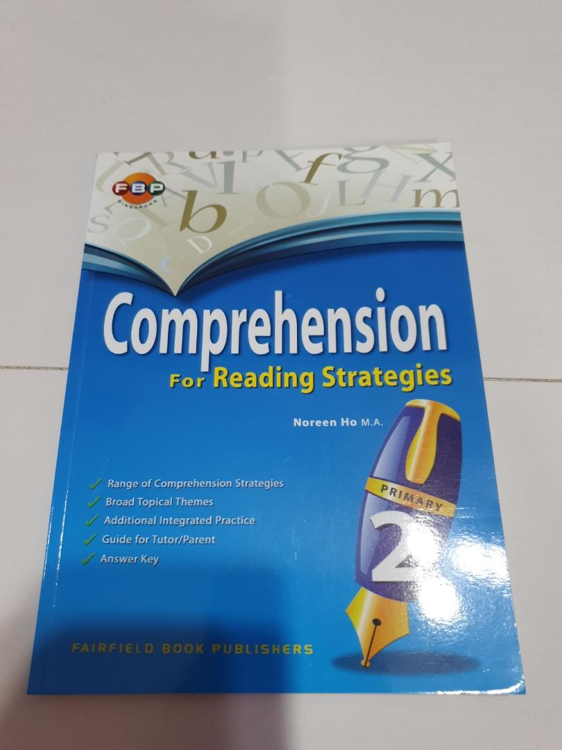 P2 - Comprehension for Reading Strategies, Hobbies & Toys, Books ...