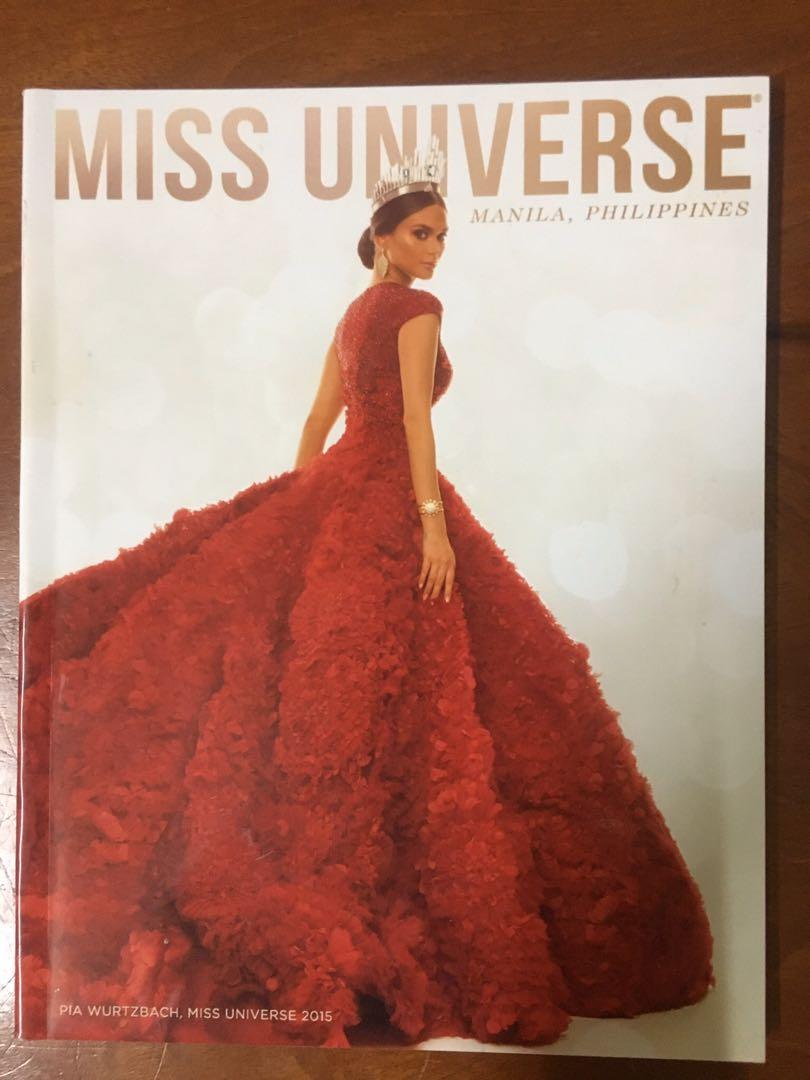 Pia Wurtzbach Magazines and Miss universe program book, Hobbies & Toys ...