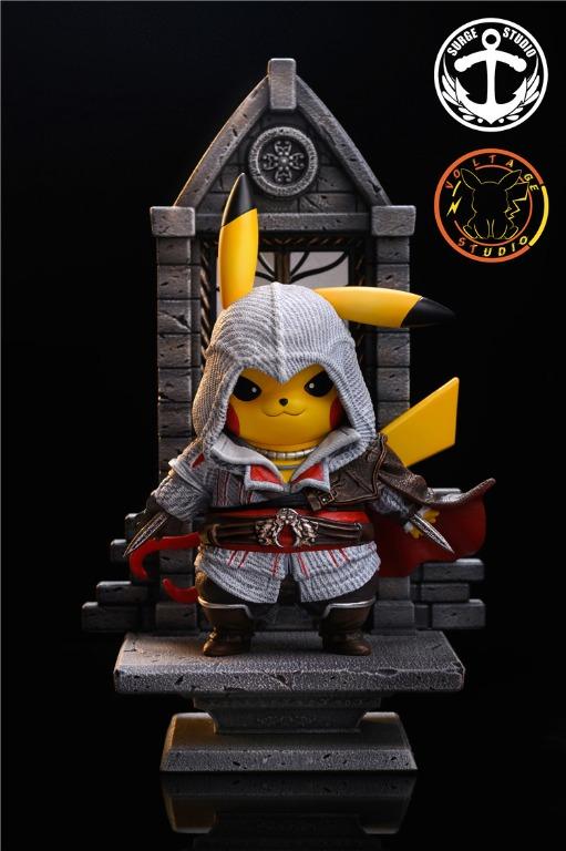 [PRE-ORDER]POKEMON: PIKACHU COSPLAY ASSASSIN'S CREED FIGURE STATUE ...