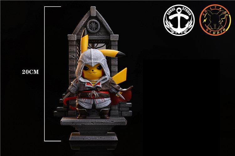 [PRE-ORDER]POKEMON: PIKACHU COSPLAY ASSASSIN'S CREED FIGURE STATUE ...