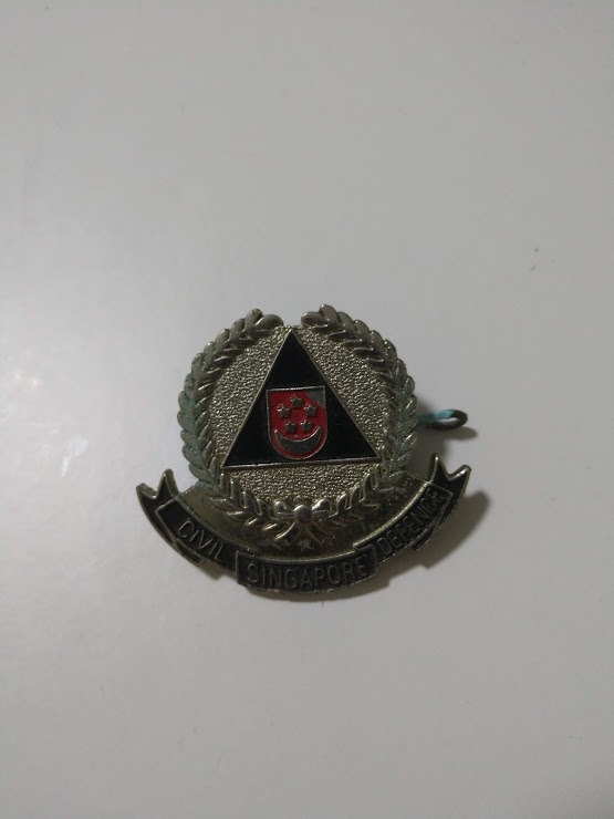 SCDF Badge, Health & Nutrition, Face Masks & Face Shields on Carousell