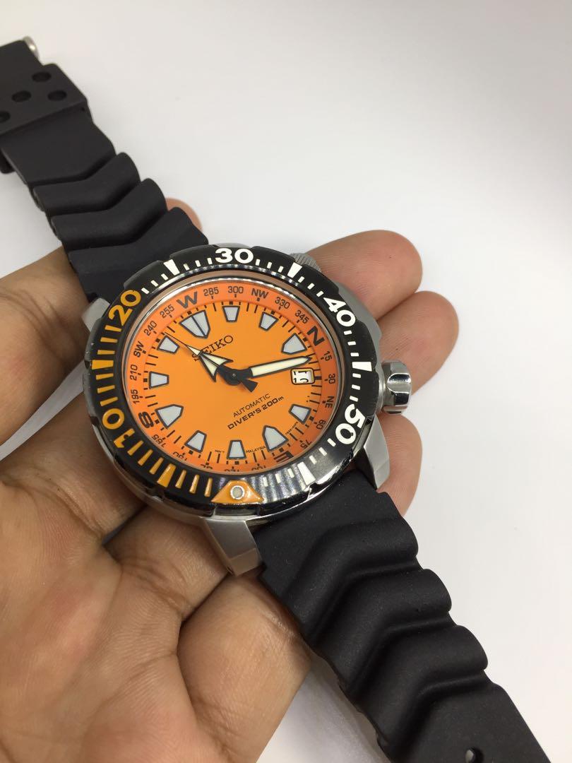 Seiko SNM037 Land monster scuba diver, Men's Fashion, Watches ...