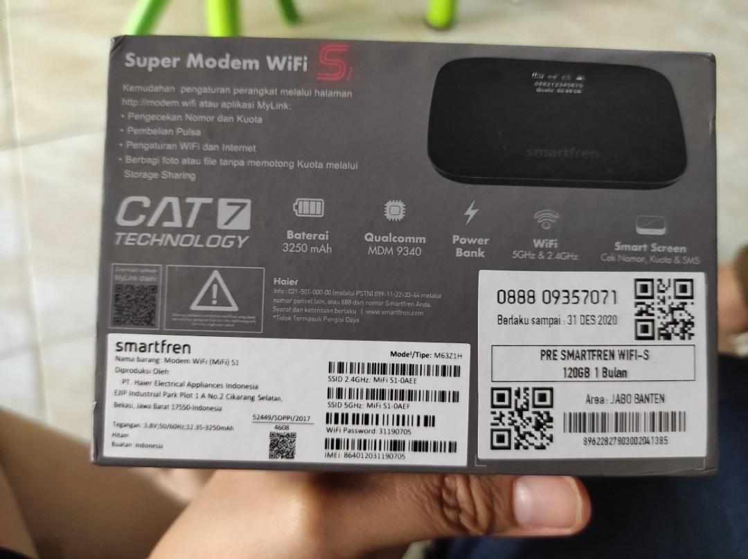 Super Modem Wifi CAT 7, Elektronik, Bagian Komputer & Aksesoris di ...