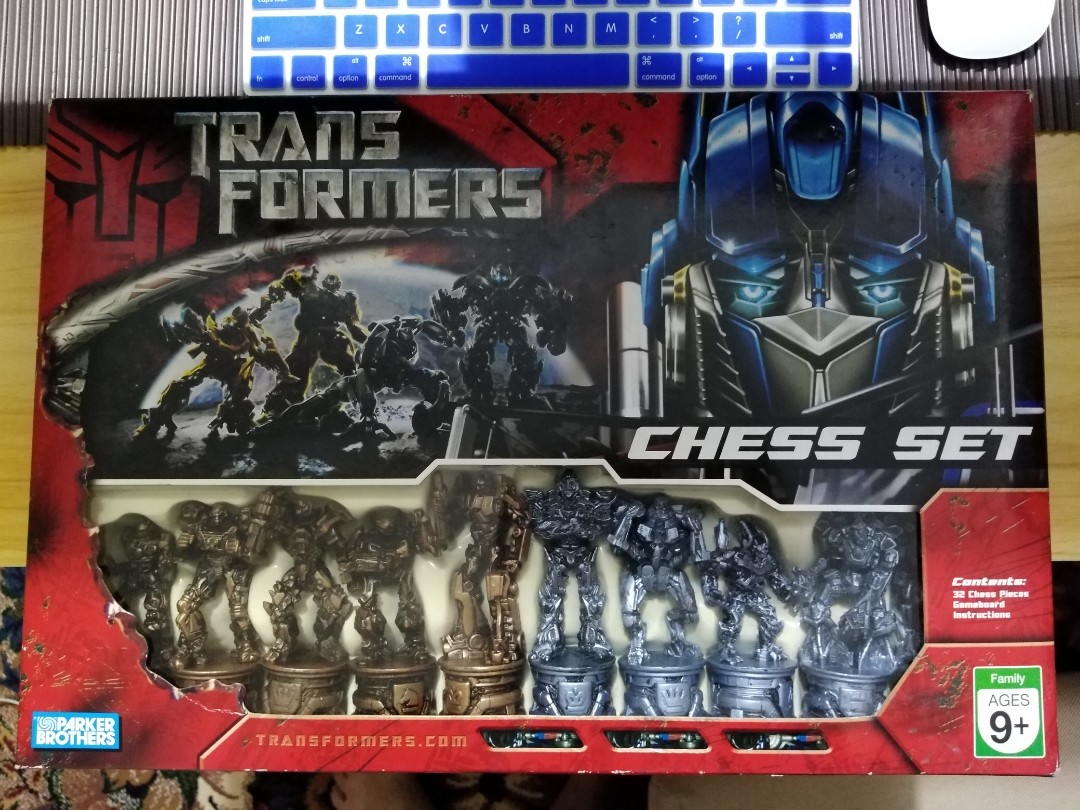 Transformers Chess Set, Hobbies & Toys, Toys & Games on Carousell