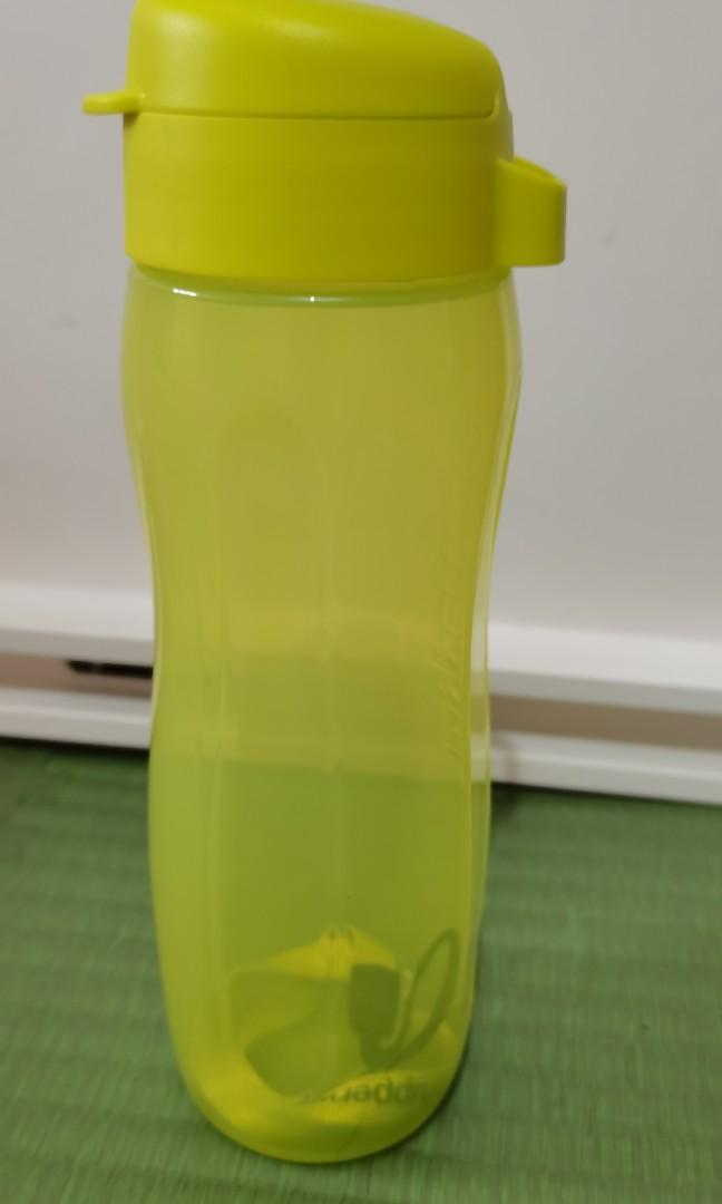 Tupperware Slim Eco Water Borttle Flip Top Cap 500ml, TV & Home ...
