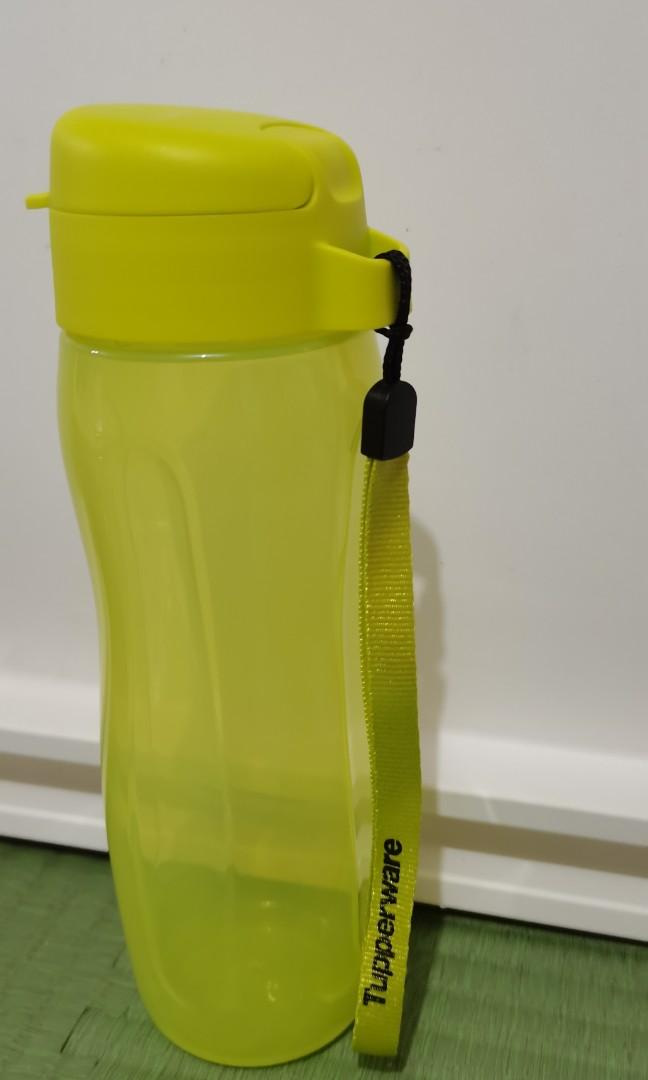 Tupperware Slim Eco Water Borttle Flip Top Cap 500ml, TV & Home ...