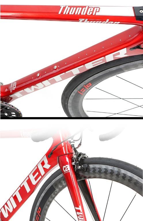 Twitter Thunder Full Carbon Aerodynamic Road Bike #Bicycle #Carbon bike ...