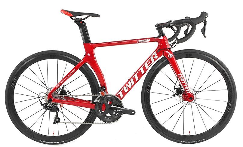 Twitter Thunder Full Carbon Aerodynamic Road Bike #Bicycle #Carbon bike ...