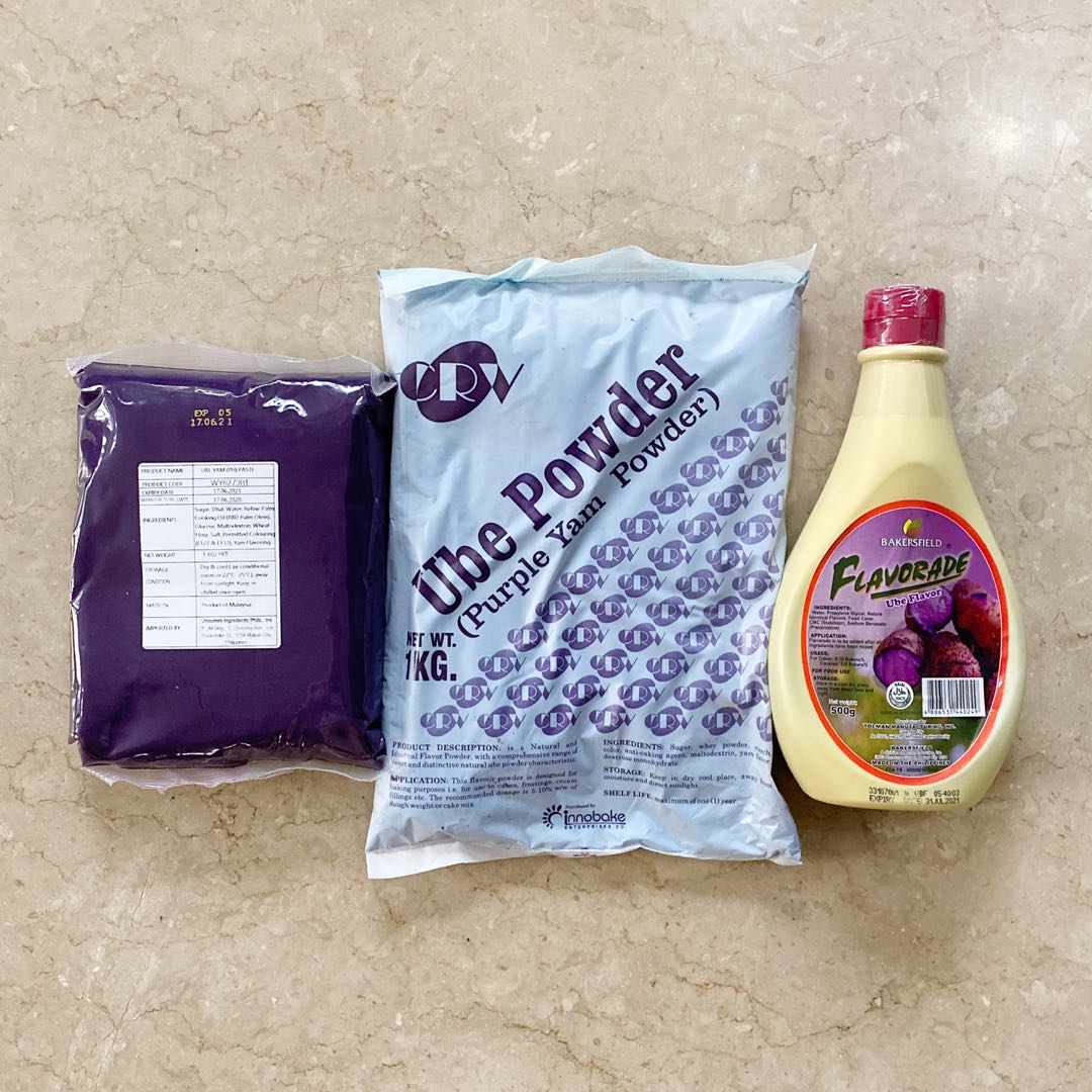 Ube Paste, Ube Powder and Ube Flavorade, Food & Drinks, Packaged ...