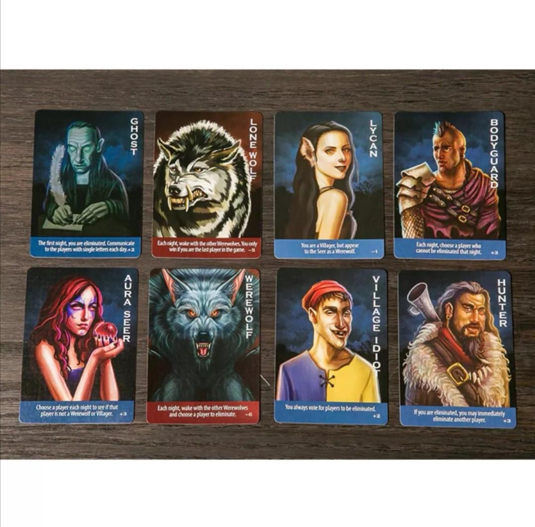 Ultimate Werewolf (deluxe edition), Toys & Games, Board Games & Cards ...