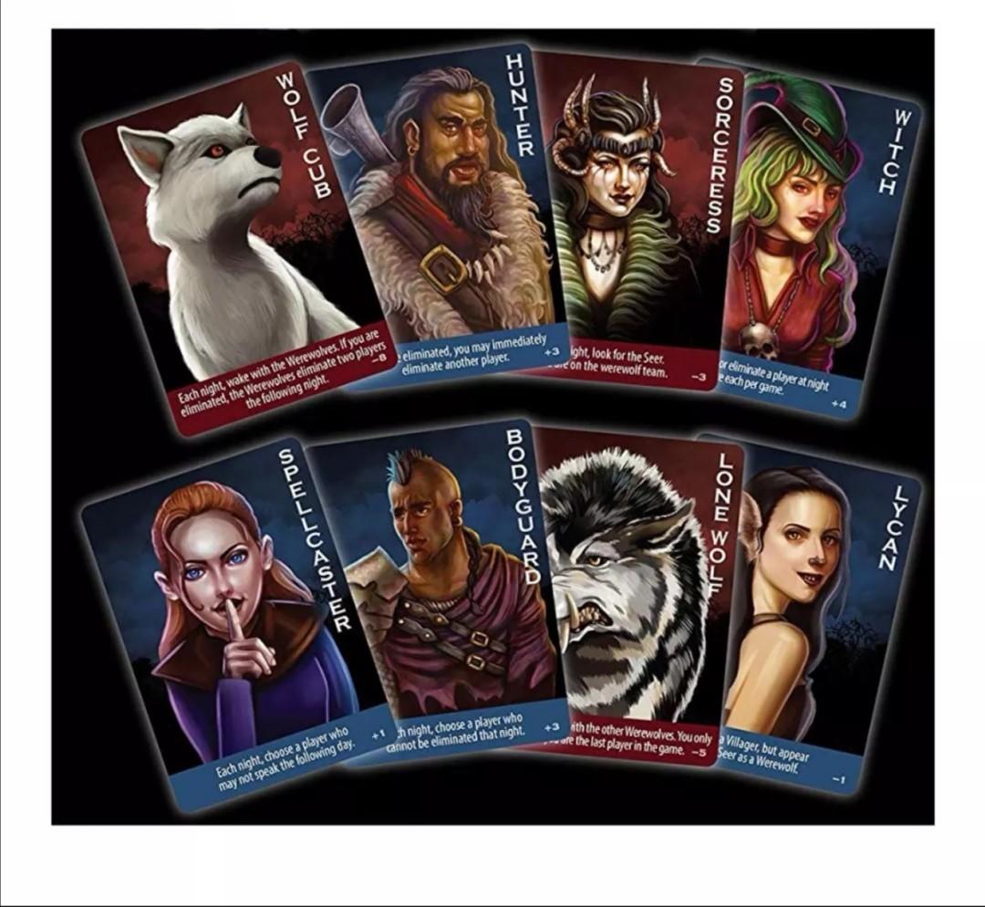 Ultimate Werewolf (deluxe edition), Toys & Games, Board Games & Cards ...