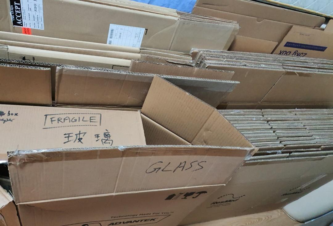 Used Carton Boxes, Everything Else on Carousell