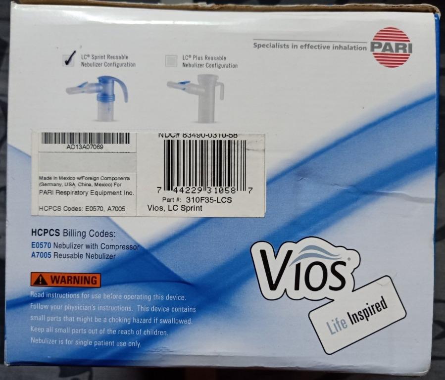 Vios® Aerosol Delivery System/Nebulizer, Commercial & Industrial ...