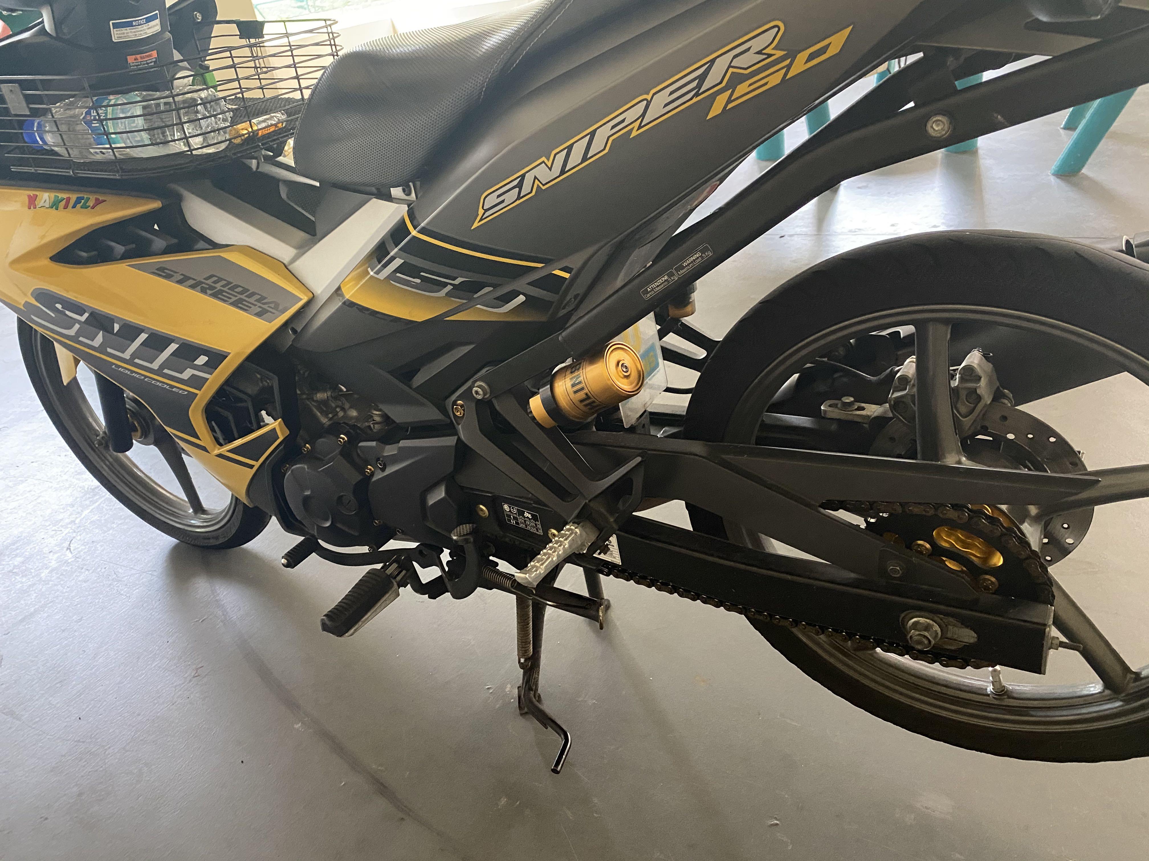 Yamaha sniper, Motorcycles, Motorcycles for Sale, Class 2B on Carousell