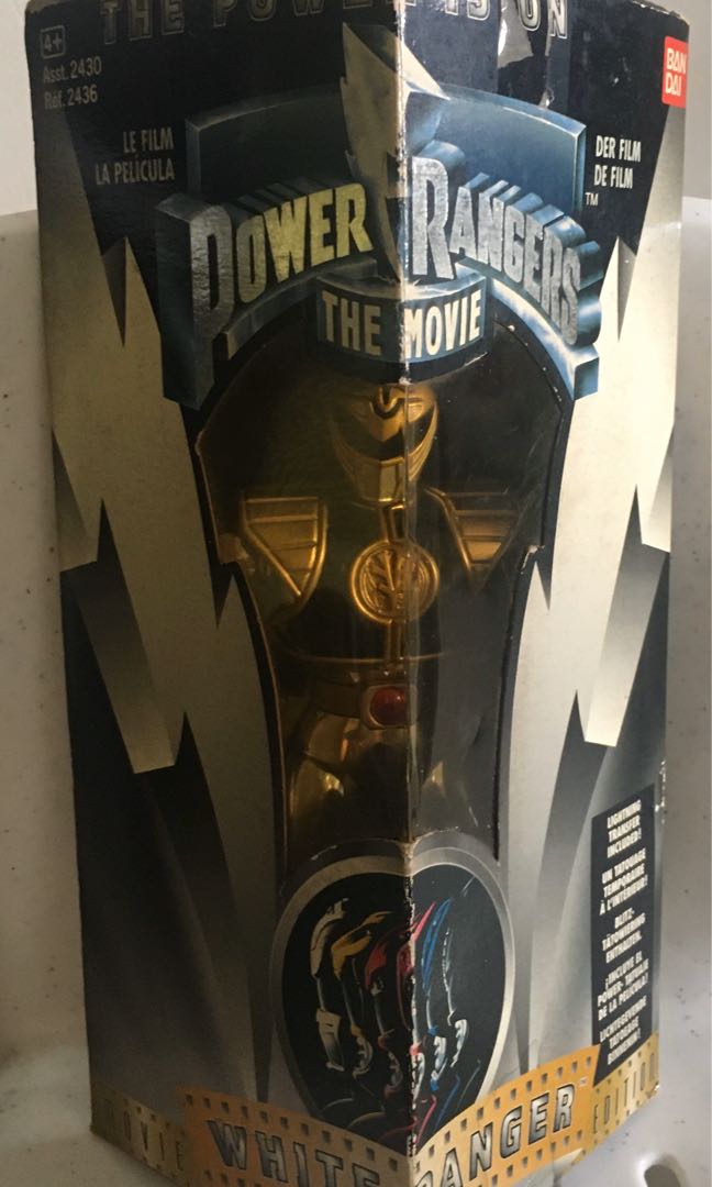 1995 Mighty Morphin Power Rangers White Ranger 8-inch Figure, Hobbies ...