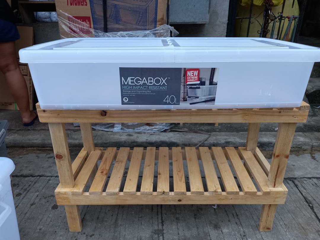 40 liters megabox underbed, Furniture & Home Living, Home Improvement ...