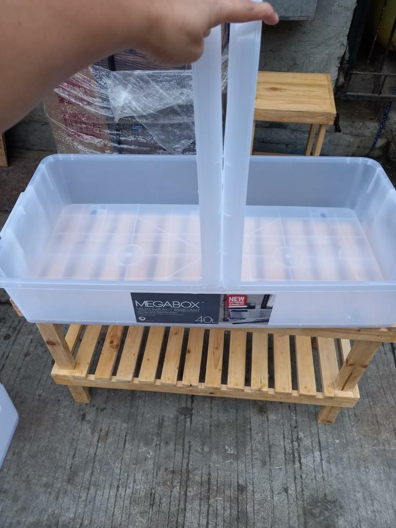 40 liters megabox underbed, Furniture & Home Living, Home Improvement ...