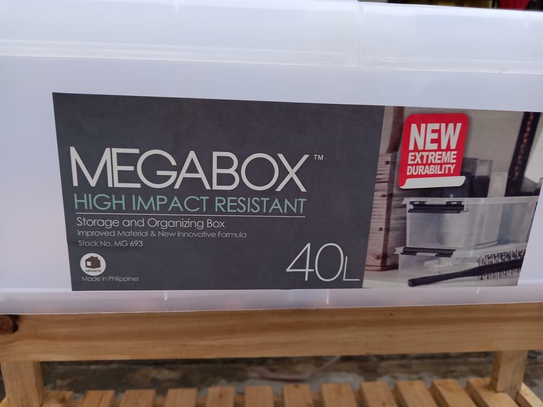 40 liters megabox underbed, Furniture & Home Living, Home Improvement ...