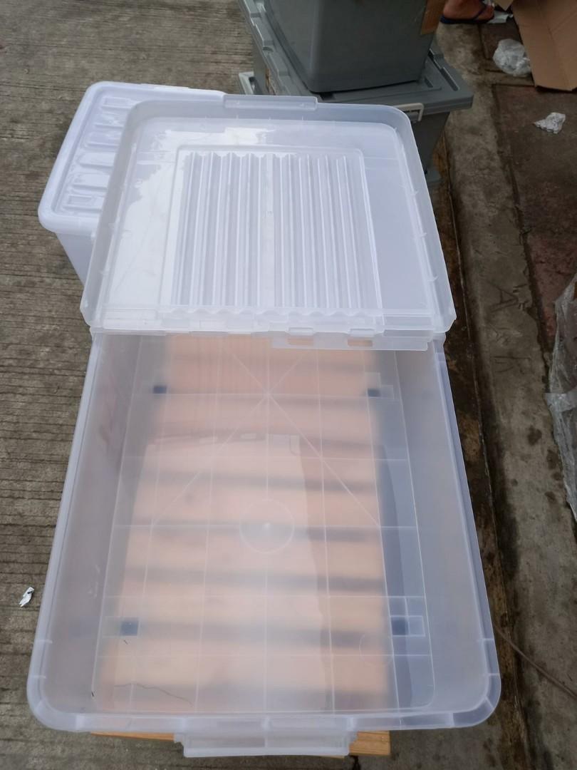 40 liters megabox underbed, Furniture & Home Living, Home Improvement ...