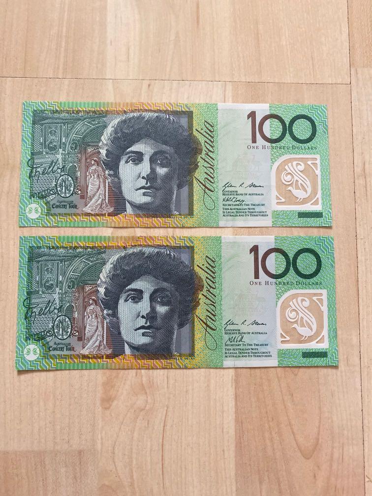 Australia 100 old notes, Hobbies & Toys, Memorabilia & Collectibles ...
