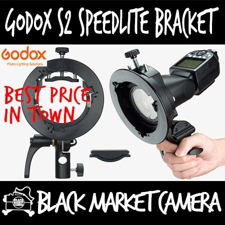 [BMC] Godox S2 / S Type Speedlite Bracket / SGUV6060/SGUV8080 S2 ...