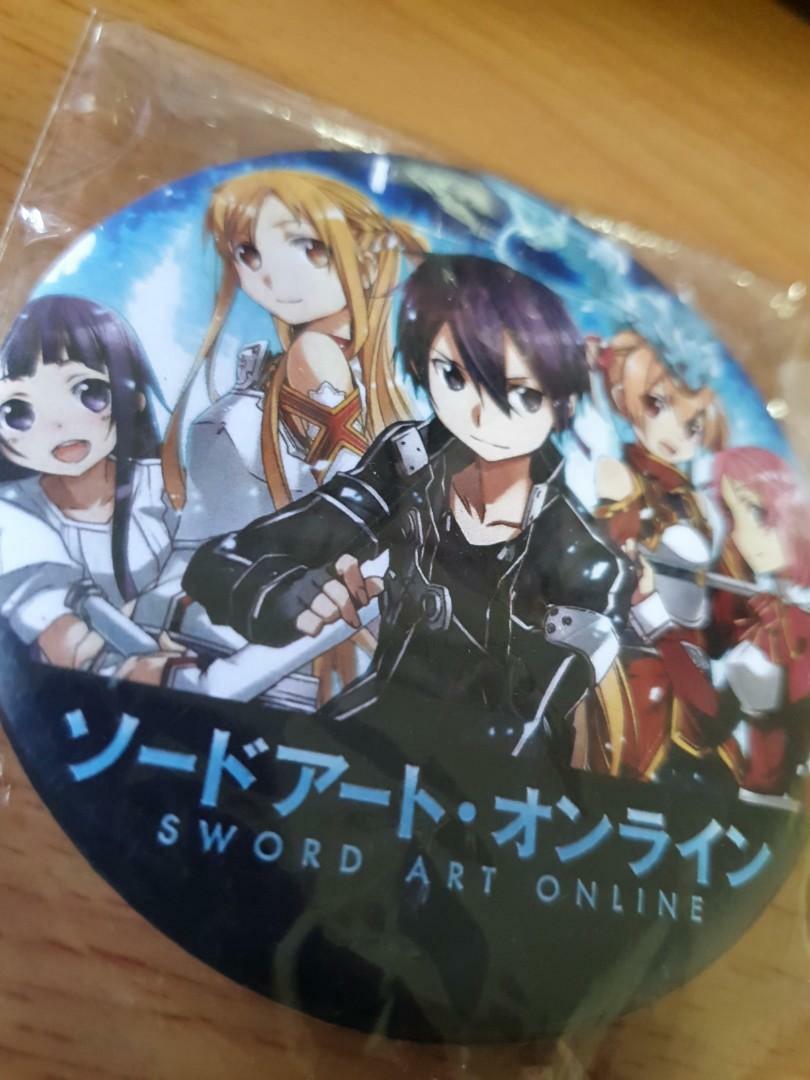 BNIP Sword Art Online SAO Pin Badge, Hobbies & Toys, Memorabilia ...