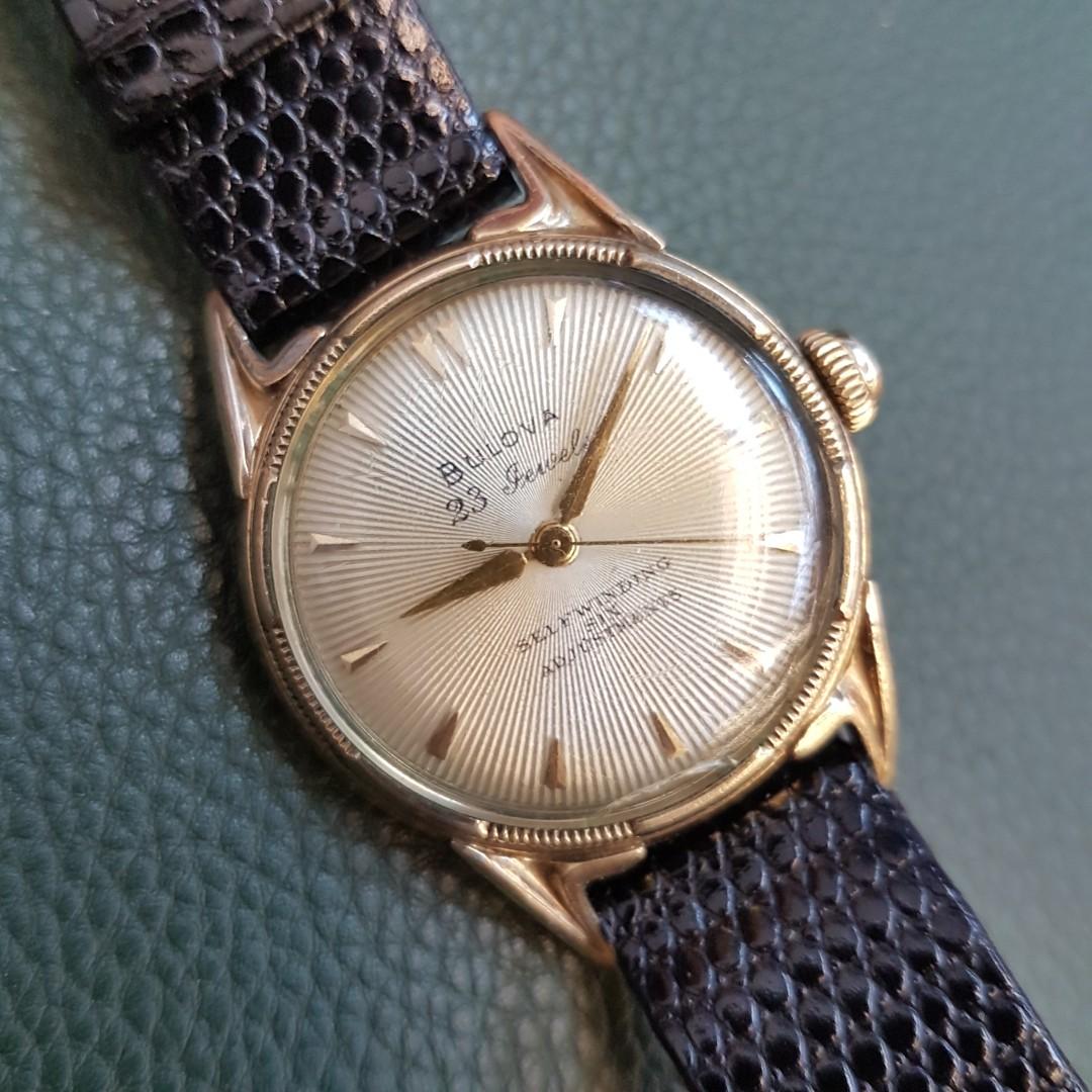 Bulova Six Adjustments Vintage Watch, Luxury, Watches on Carousell