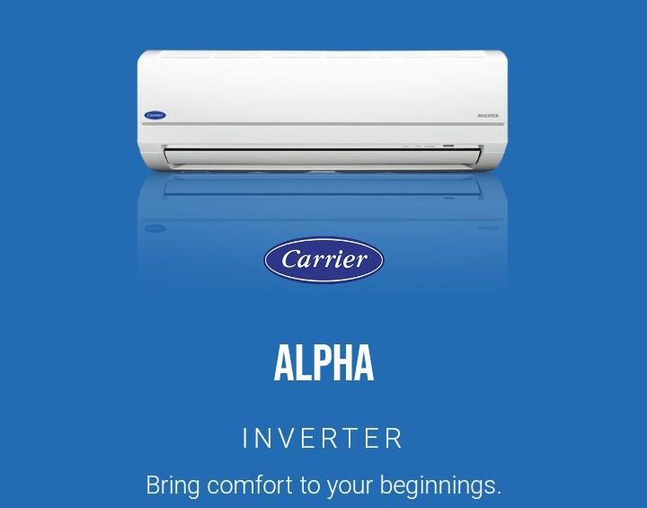 Carrier Alpha Inverter Split Type Aircon, TV & Home Appliances, Air ...