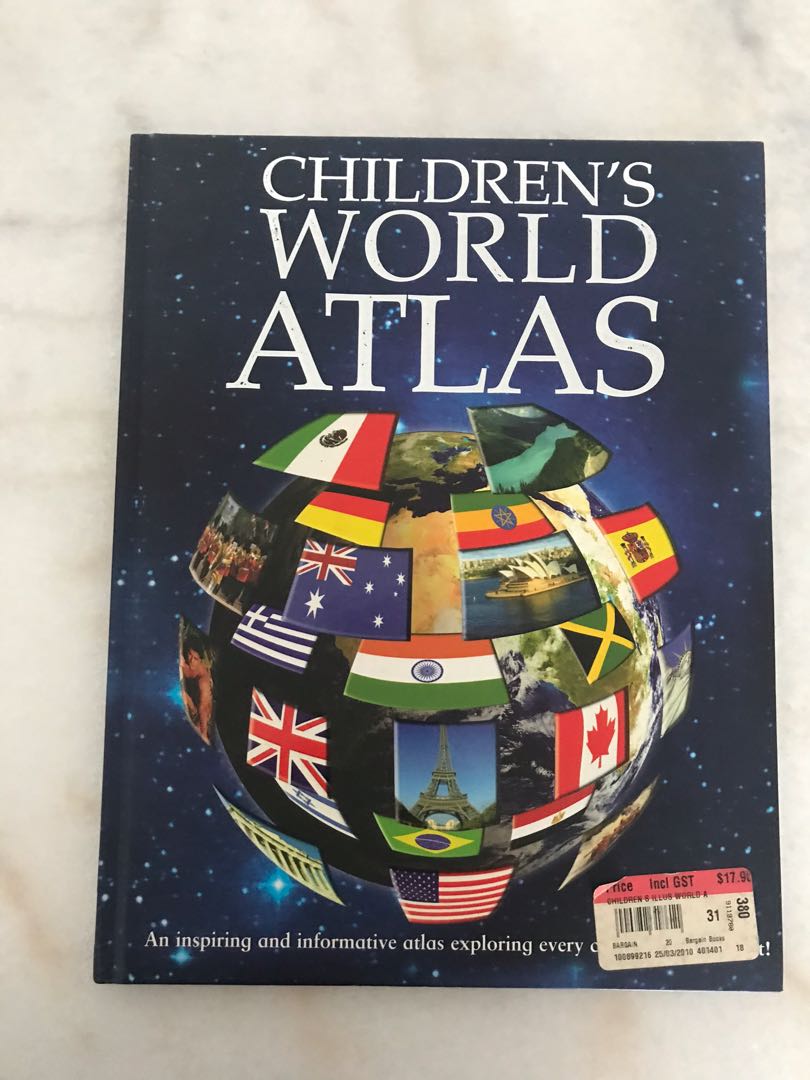 Children World Atlas, Hobbies & Toys, Books & Magazines, Fiction & Non ...