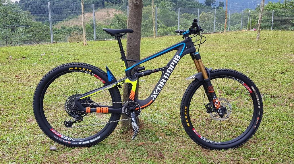 Da Bomb ADV-275 (Enduro) Full Suspension MTB frame set, Sports ...