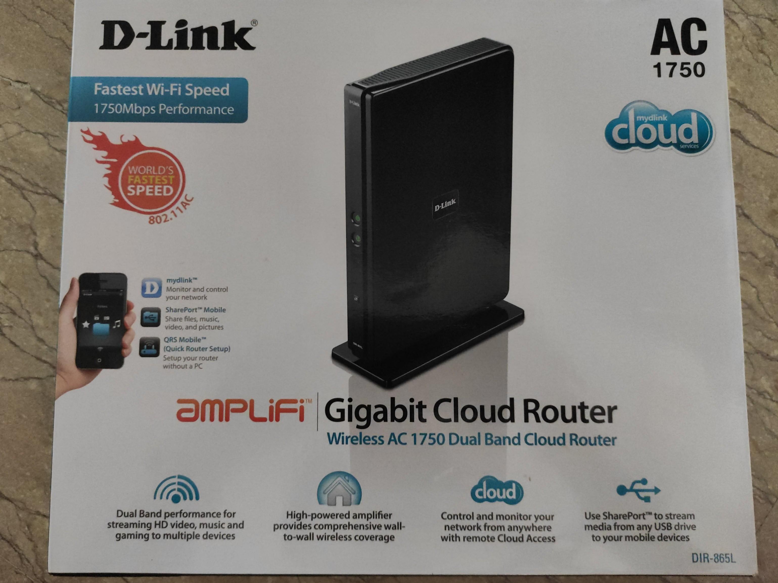 D-Link Cloud Router, Computers & Tech, Parts & Accessories, Networking ...