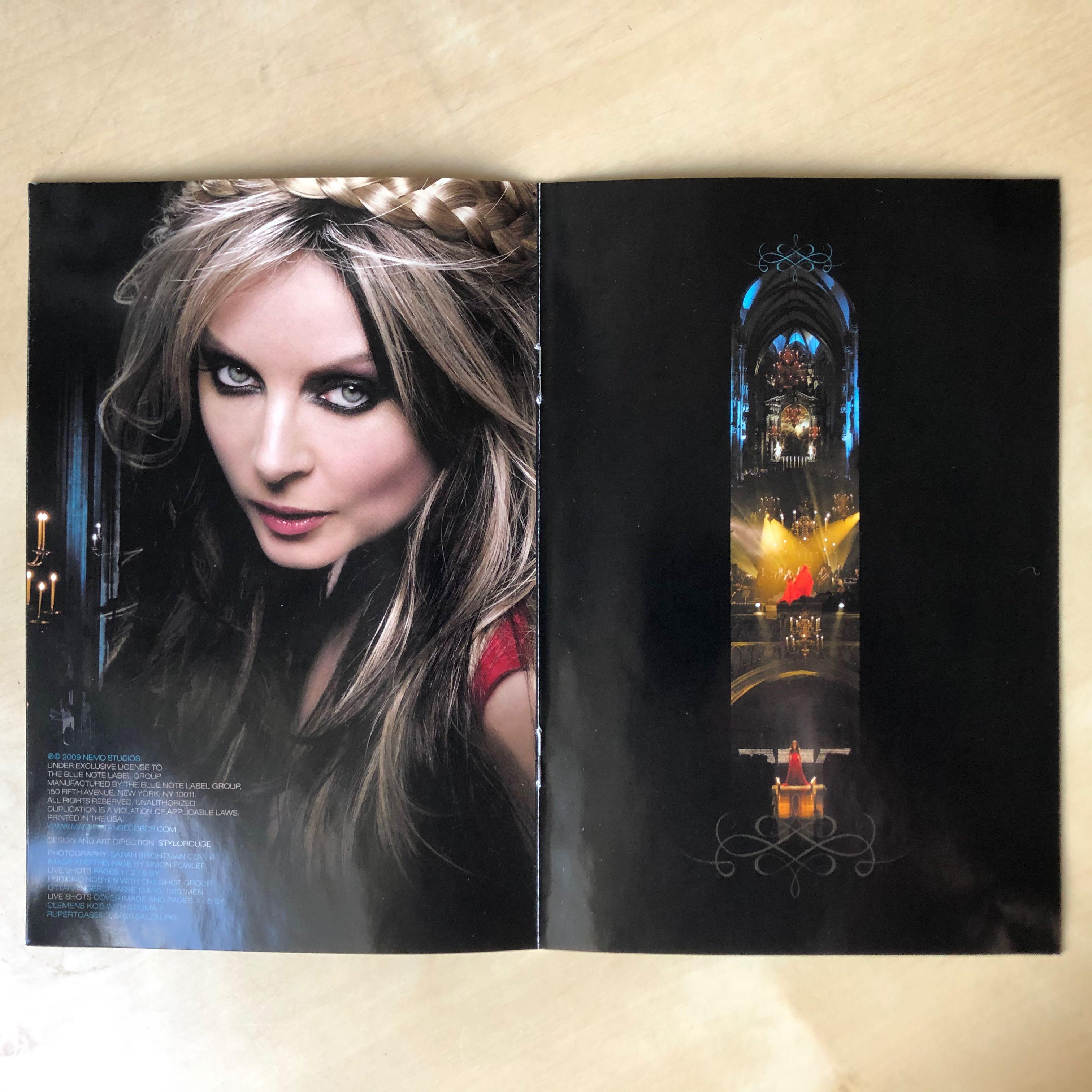 DVD丨Sarah Brightman Symphony Live in Vienna (CD+DVD), 興趣及遊戲, 音樂、樂器 & 配件 ...