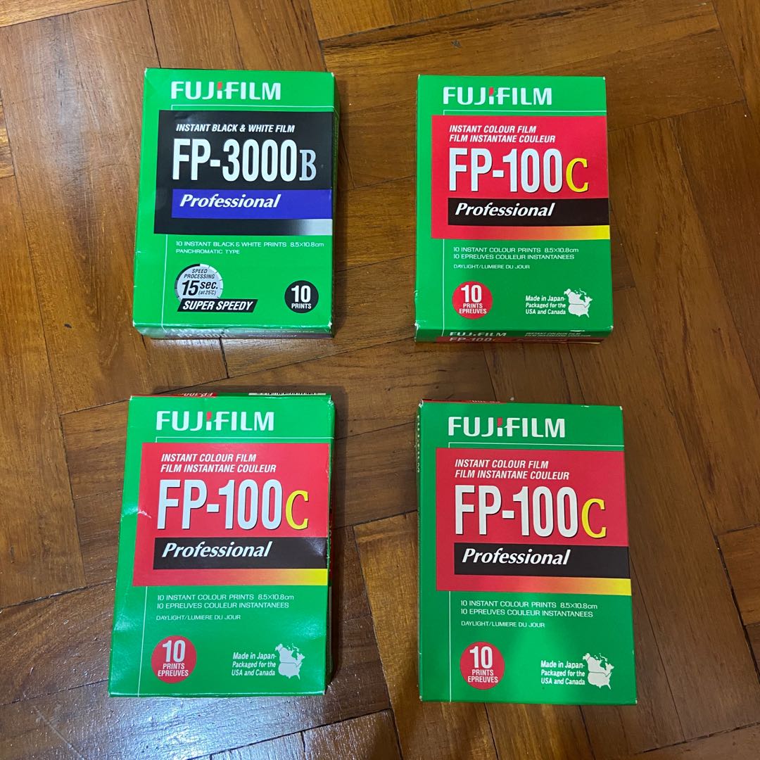Fujifilm Fp-100c Fp-3000b Peel Away Film Camera Analogue, Photography ...