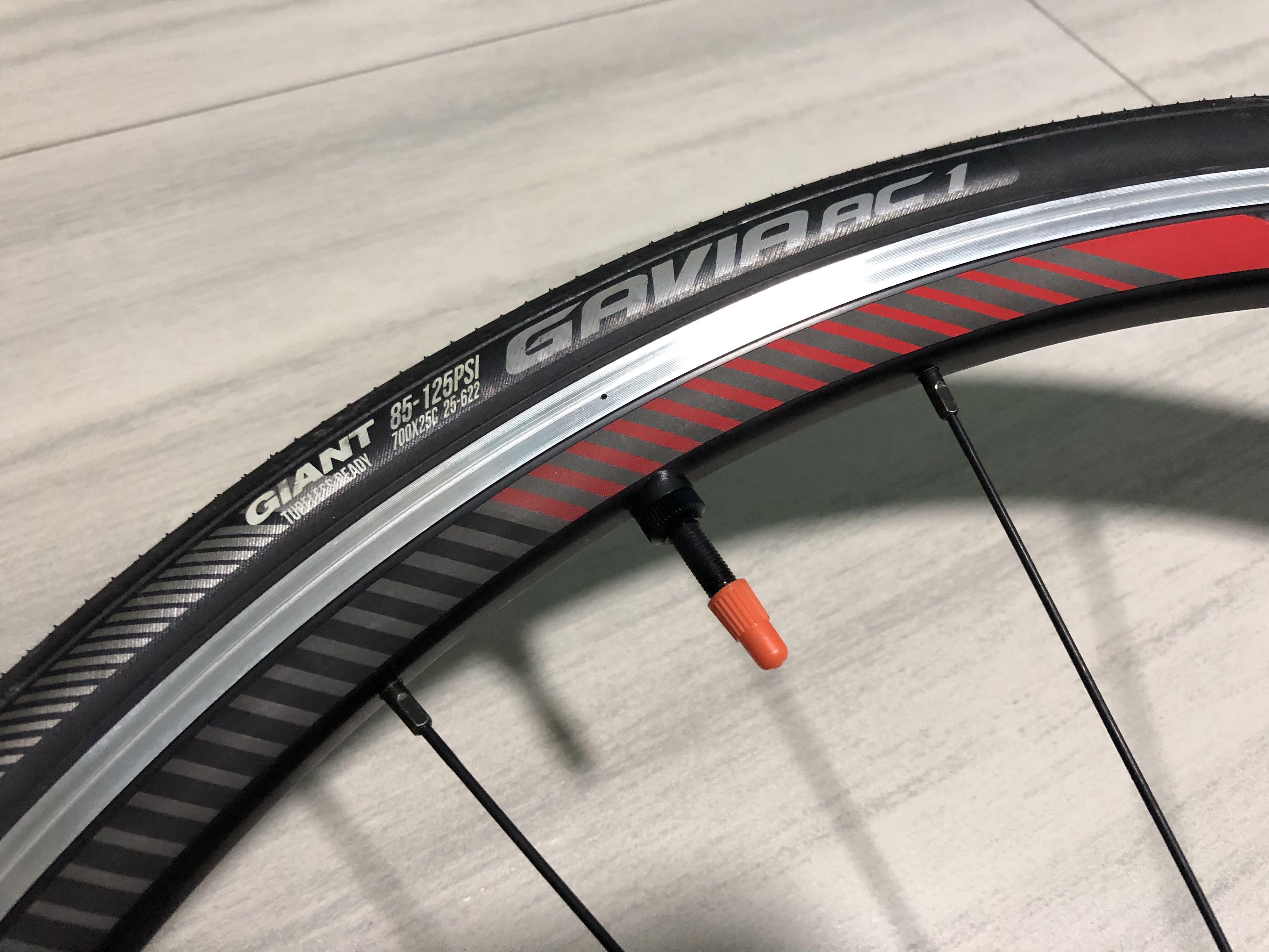 Giant PR2 Rim Brake Road Bike Wheelset, Sports Equipment, Bicycles ...