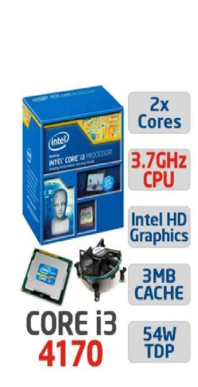 GIGABYTE GA-H81M-S2PH, MICRO ATX LGA 1150 MOTHERBOARD + Intel i3-4170 ... GIGABYTE GA-H81M-S2PH, MICRO ATX LGA 1150 MOTHERBOARD + Intel i3-4170 ...