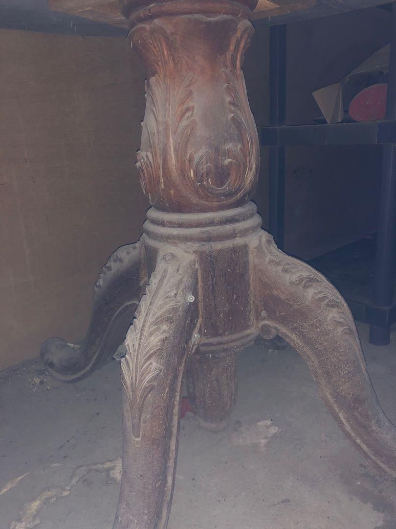 Gulong Gareta (Wooden Wheel) Tables- Balayong Wood, Furniture & Home ...