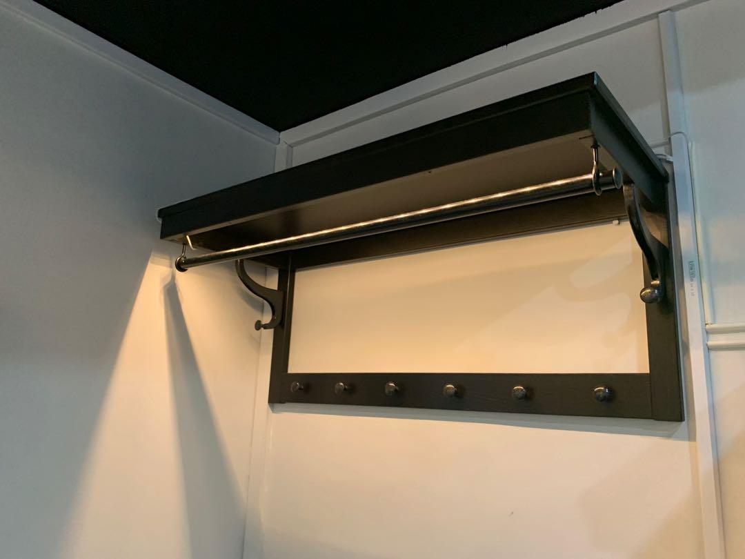 HEMNES HAT RACK, Furniture & Home Living, Furniture, Shelves, Cabinets ...