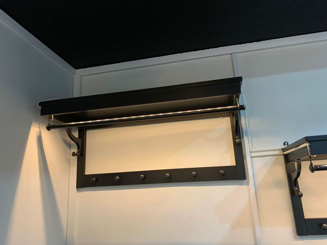 HEMNES HAT RACK, Furniture & Home Living, Furniture, Shelves, Cabinets ...