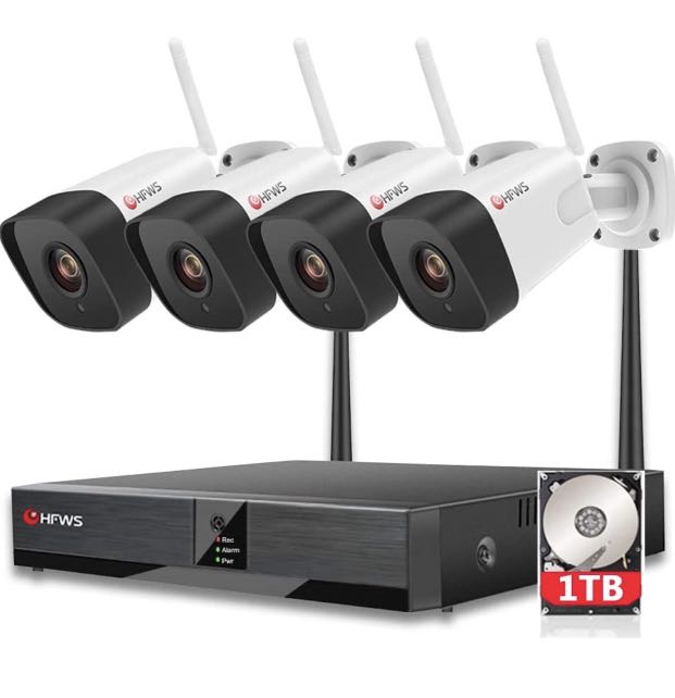 HFWS full system CCTV, Furniture & Home Living, Security & Locks ...