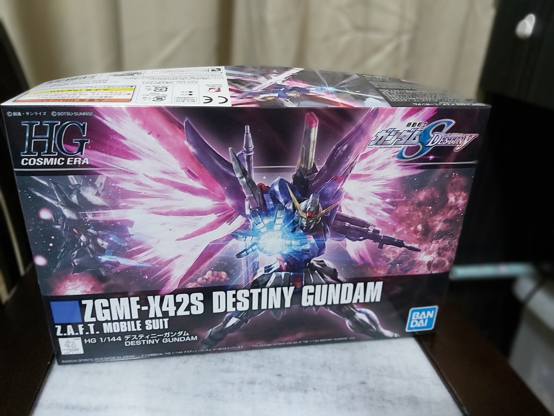Hg destiny gundam, Hobbies & Toys, Toys & Games on Carousell