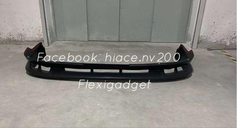 Hiace Euro 4 Low Roof Bumper Front Lip / Hiace Bumper Front Lip ...
