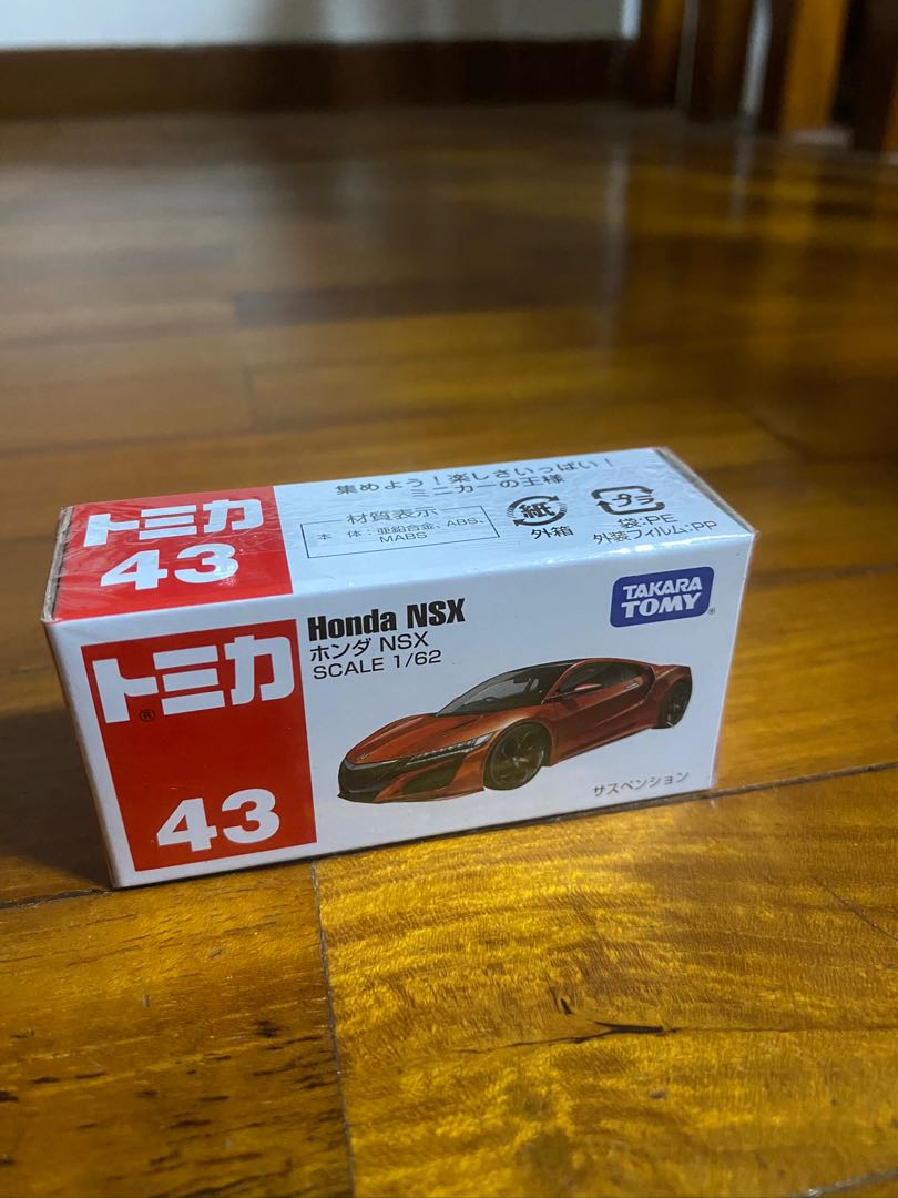 Honda Nsx (RED) Tomica #43, Hobbies & Toys, Toys & Games on Carousell