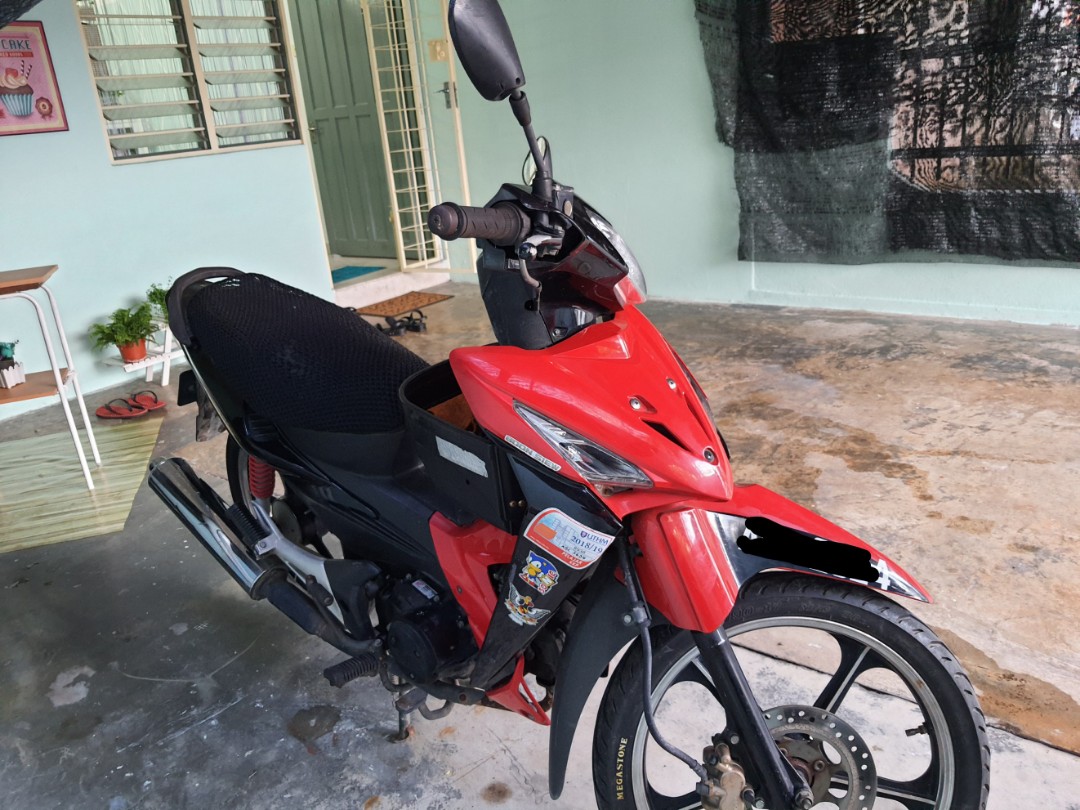 Honda Wave 125X condition baik, Motorbikes on Carousell