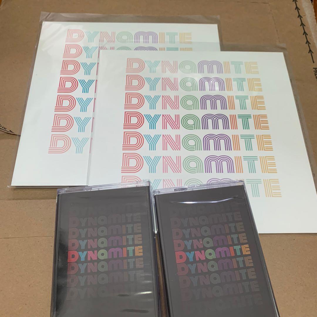 (INSTOCK) bts dynamite vinyl and cassette tape albums, Hobbies & Toys ...